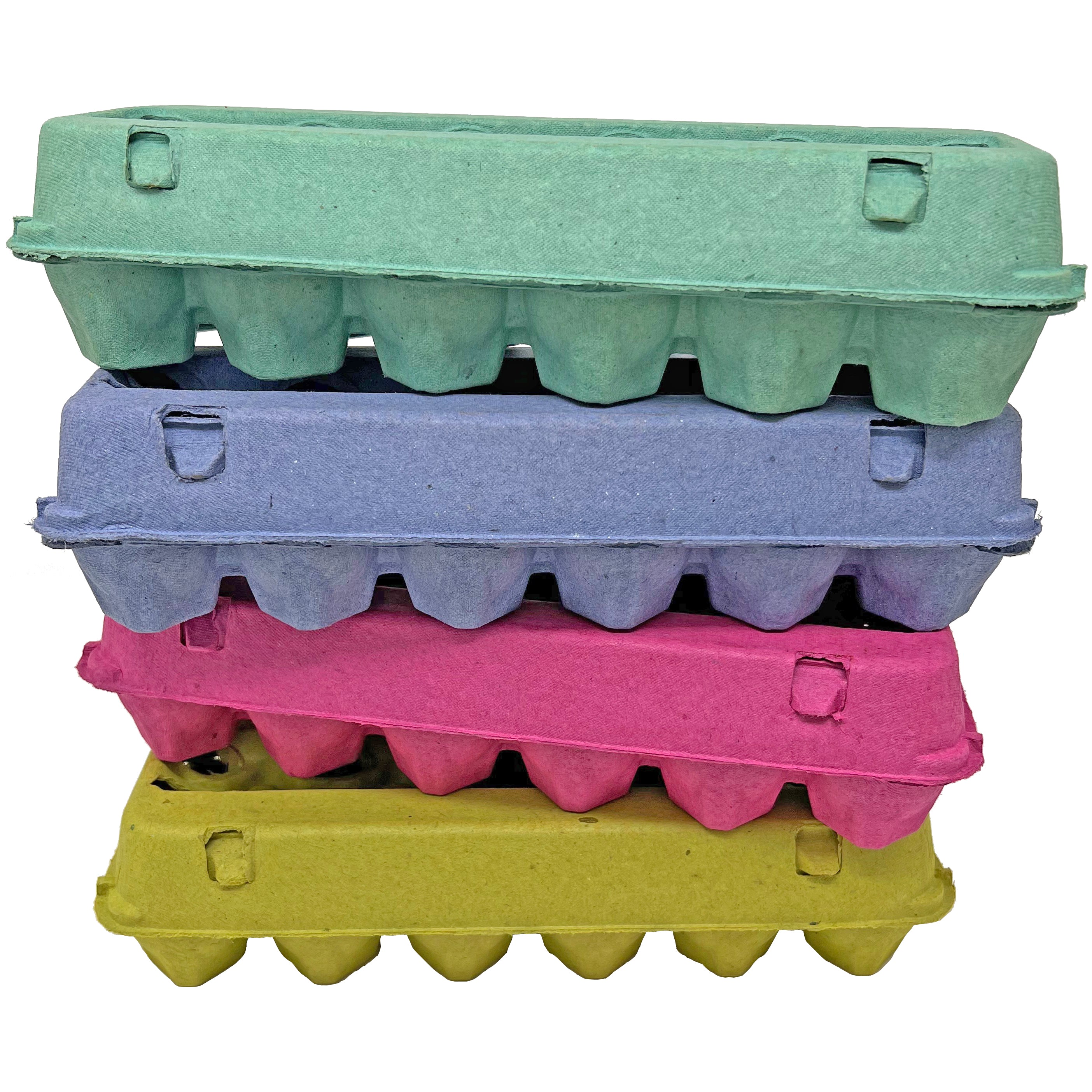 Vent-Top Paper Egg Cartons – Assorted – Eggspress Yourself
