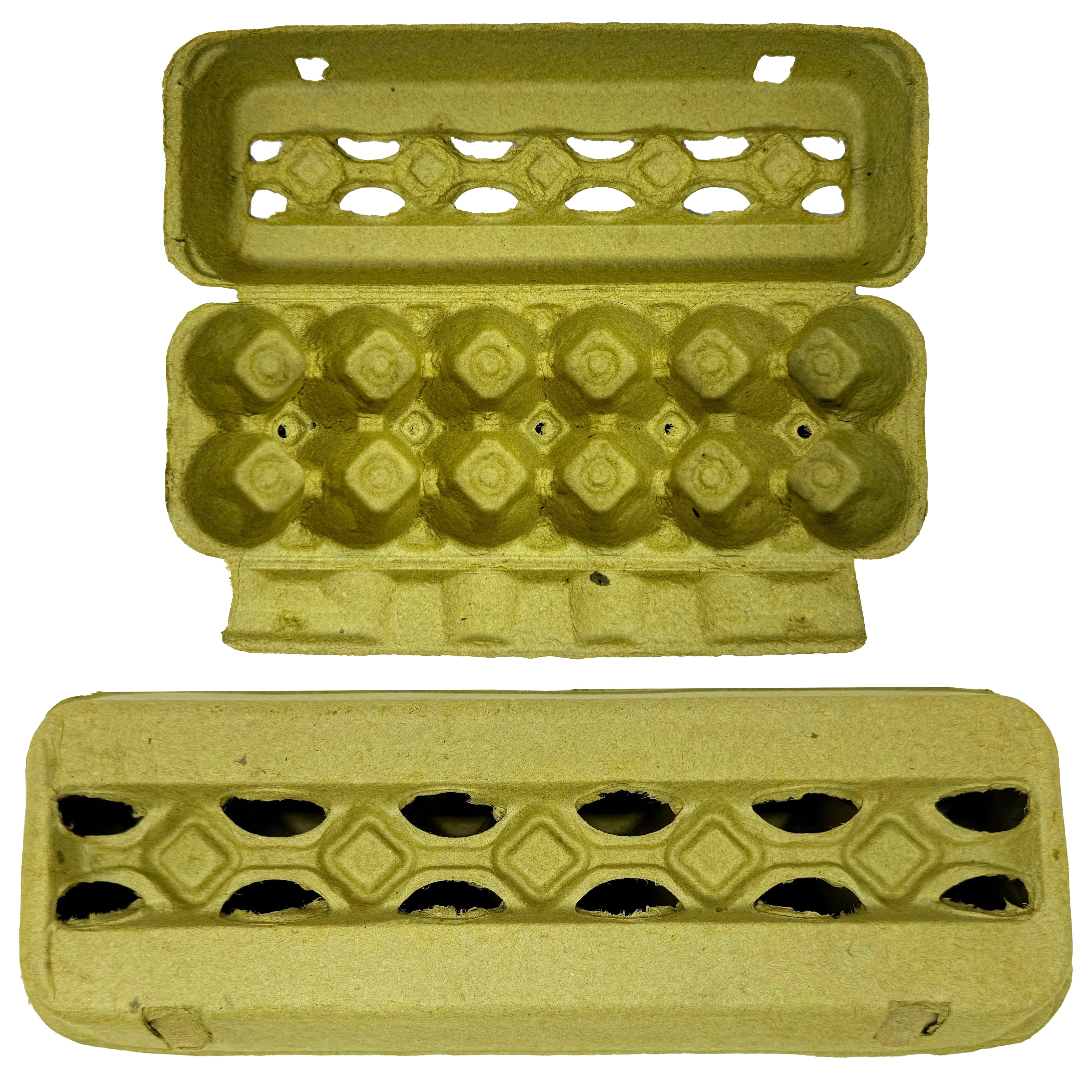 Vent-Top Paper Egg Cartons – Lime Green – Eggspress Yourself